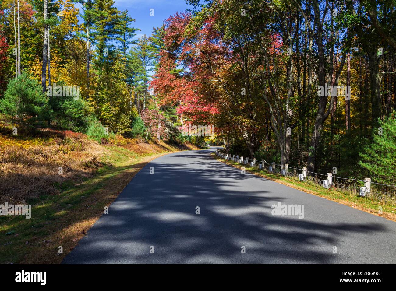 Fall Season in Western Massachusetts Stock Photo - Alamy