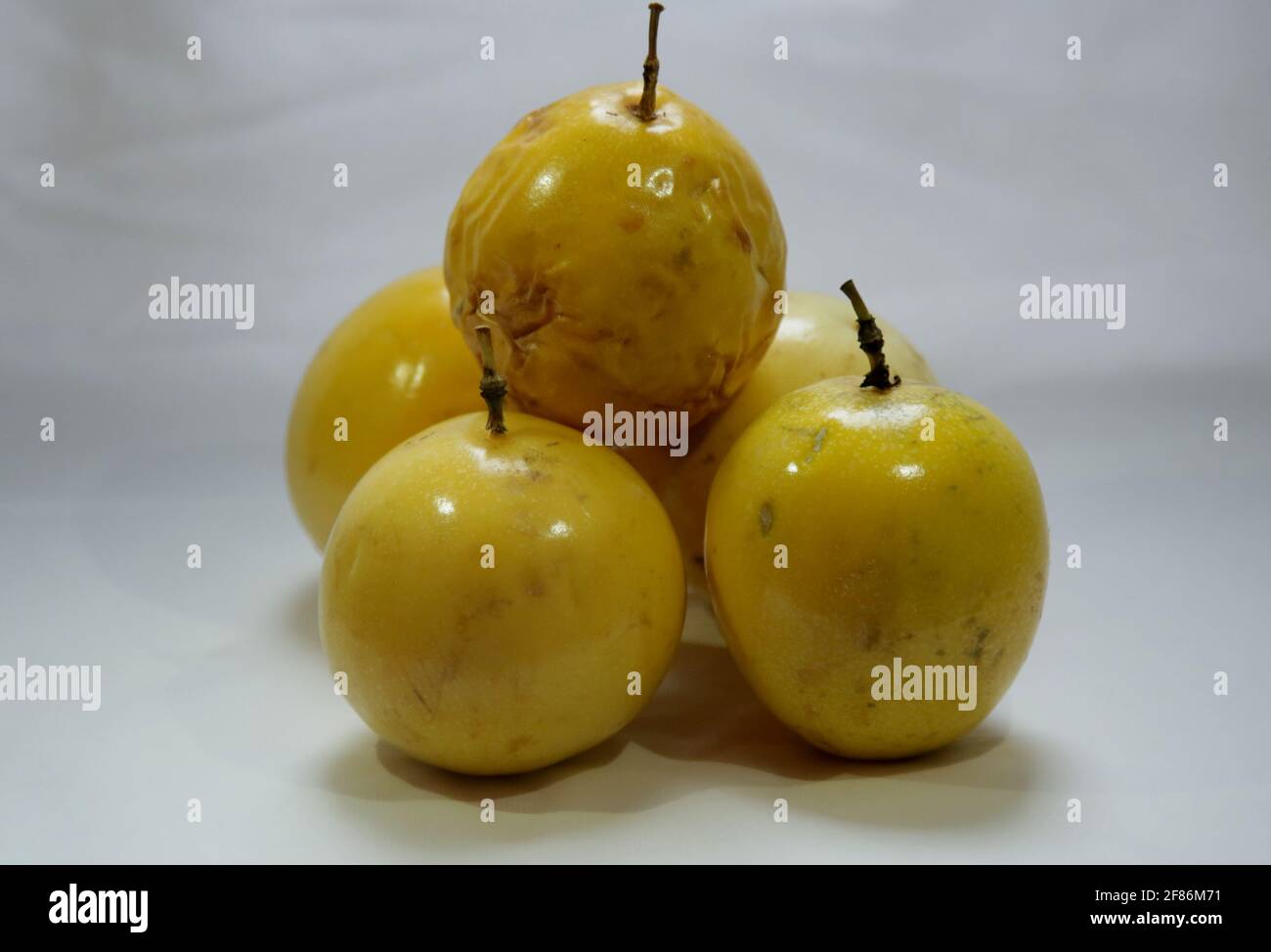 salvador, bahia / brazil - may 22, 2020: passion fruit are seen in the ...