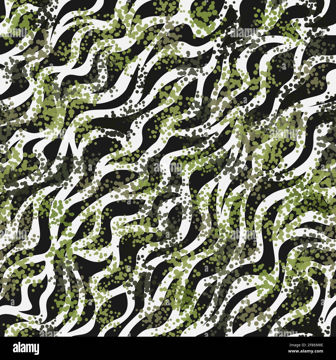 Zebra Stripes Seamless Pattern. Zebra print, animal skin, tiger stripes ...