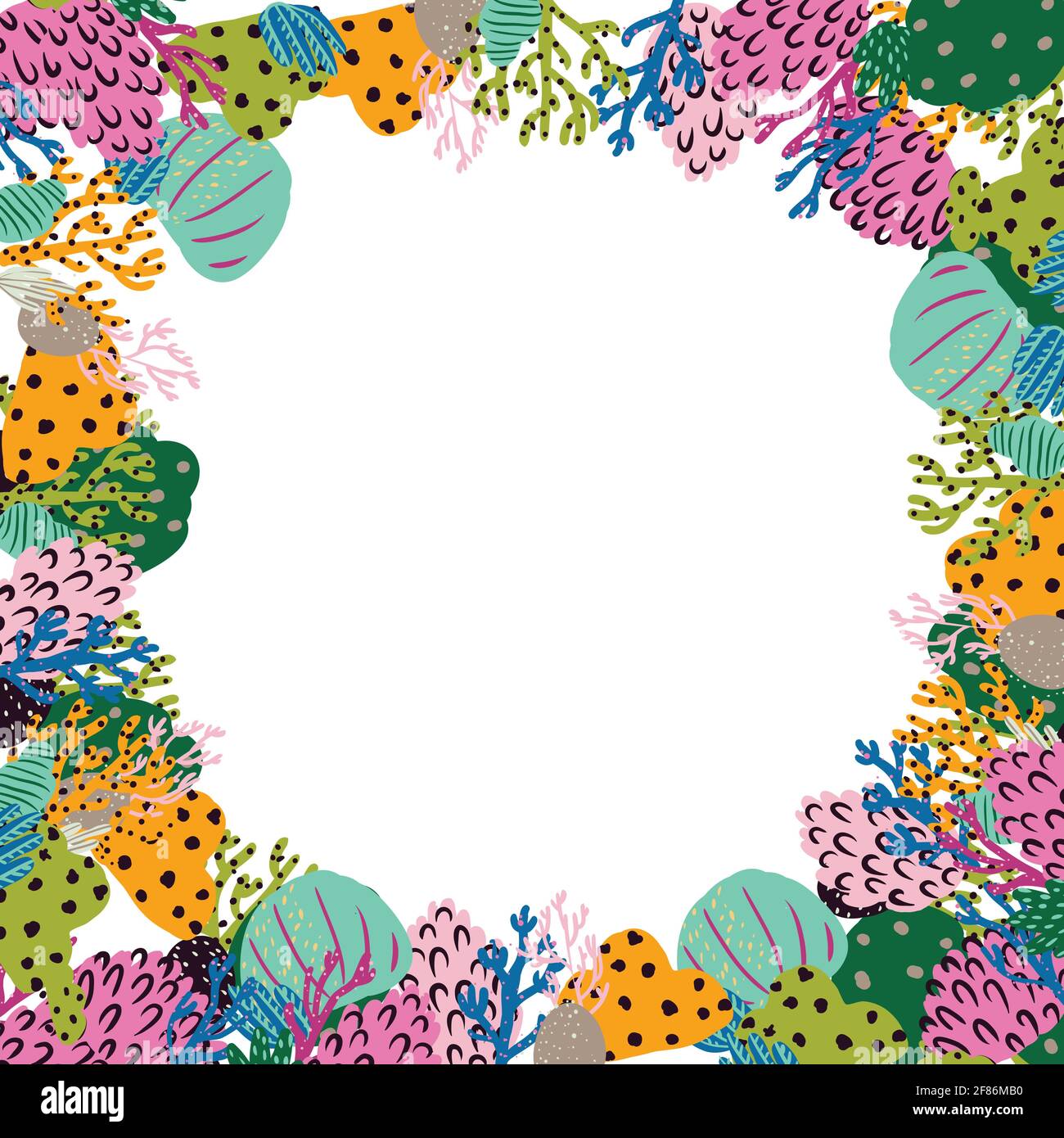 Marine plant Stock Vector Images - Alamy