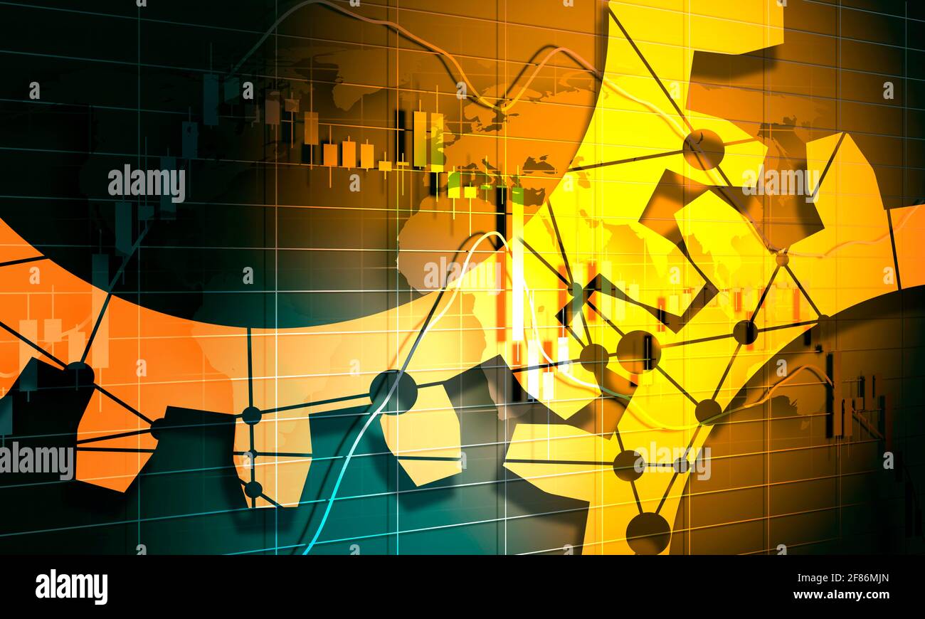Forex candlestick pattern. Trading chart concept. Financial market ...