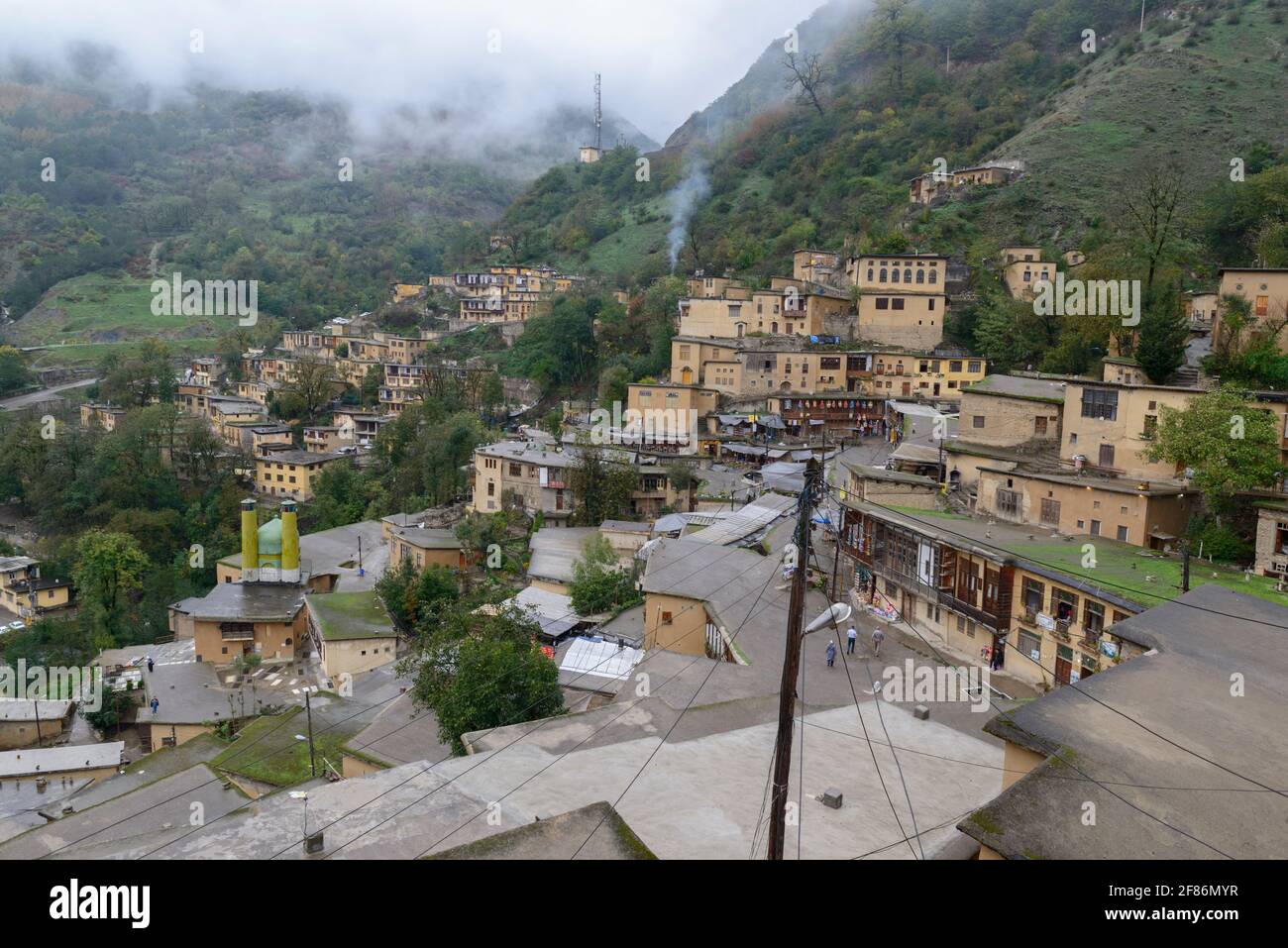 The historical village Masuleh, Gilan Province, Iran Stock Photo - Alamy