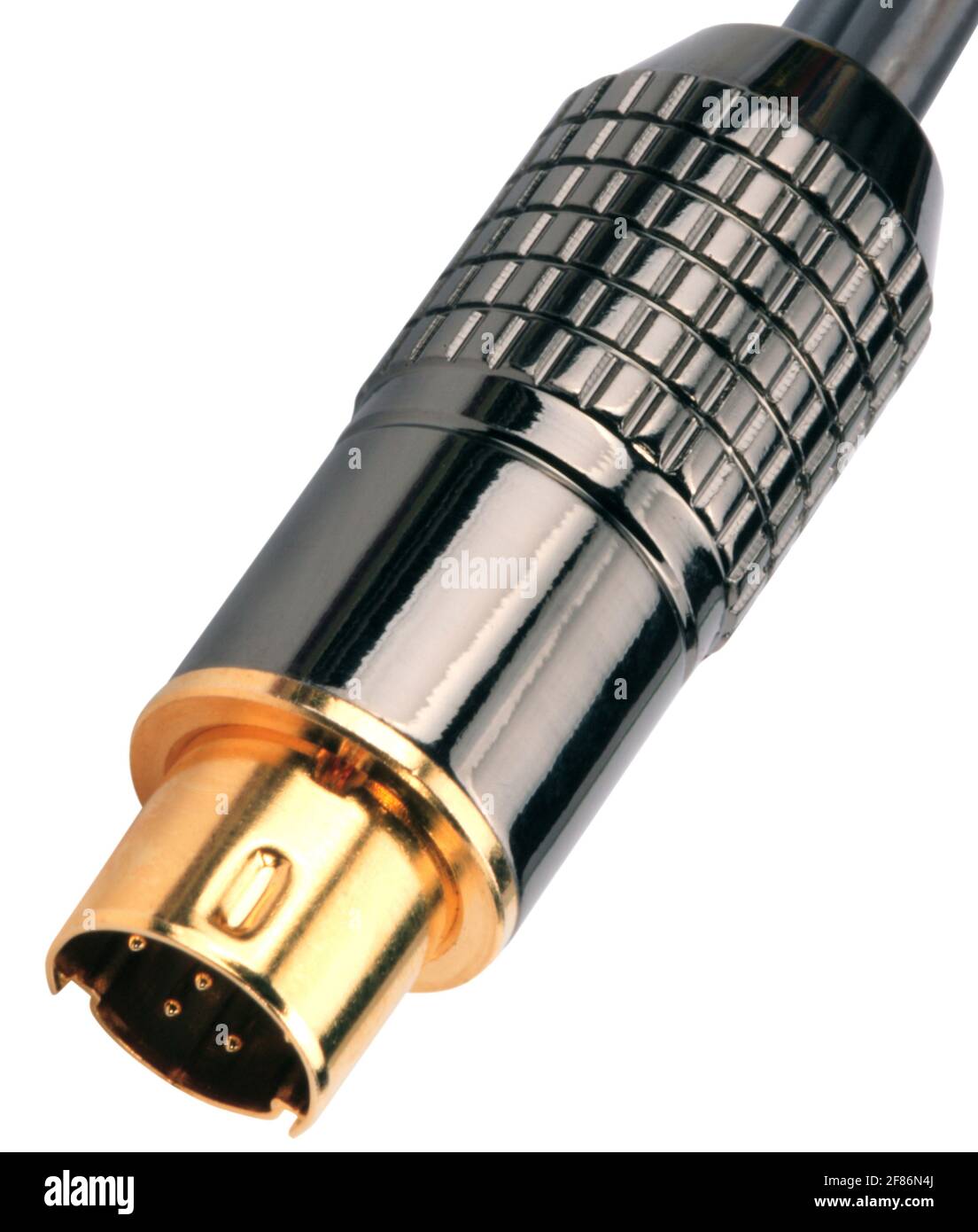 Male Plug Connector Isolated Stock Photo - Alamy