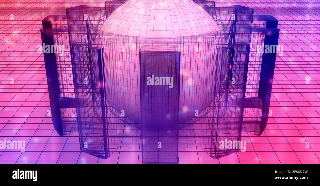 Gear wheel isometric model. Background industrial design. Conceptual ...