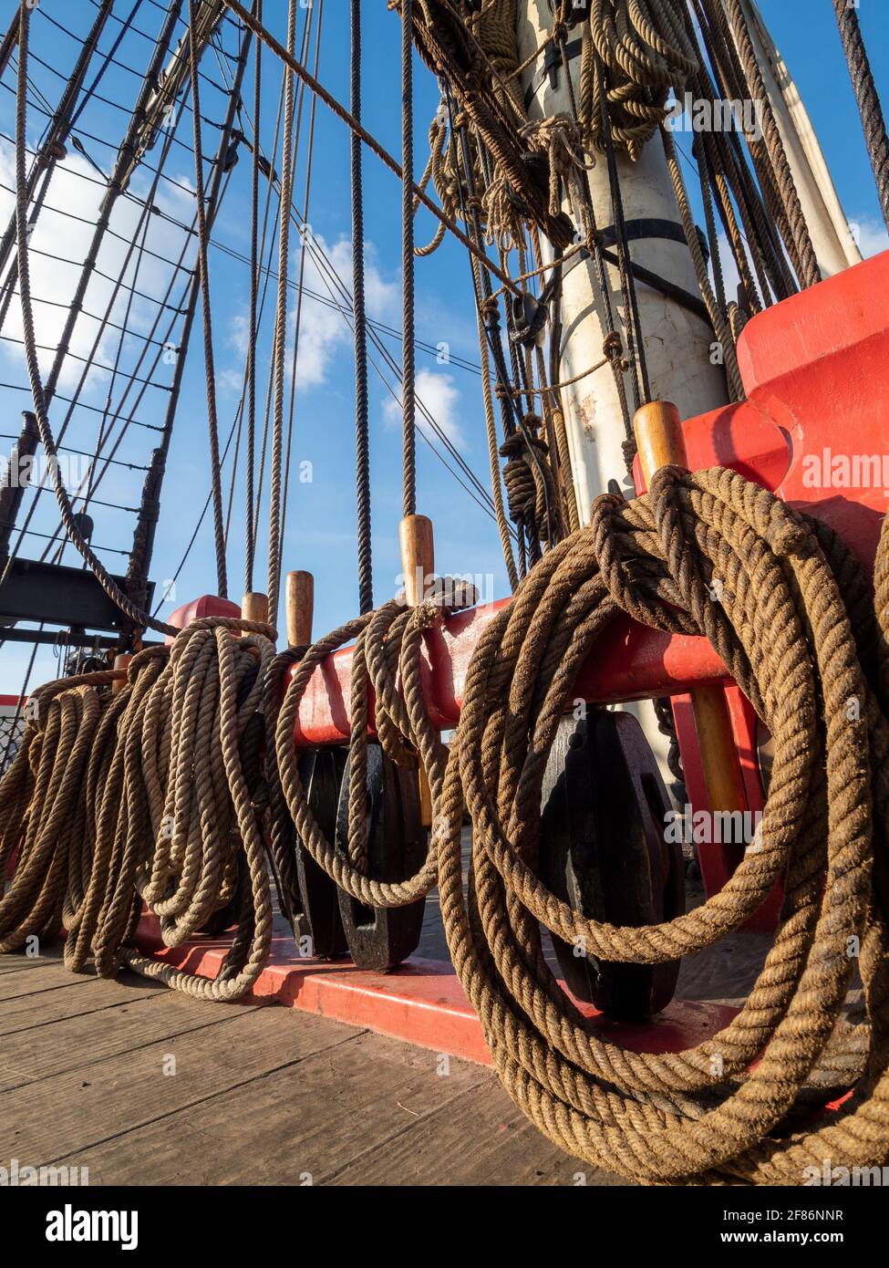 Cargo ship deck close up hi-res stock photography and images - Alamy