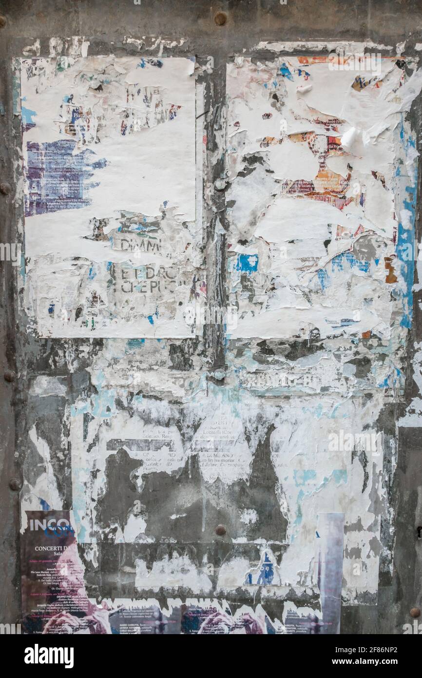 Abstract grunge paper texture, torn poster background. Ripped torn ...