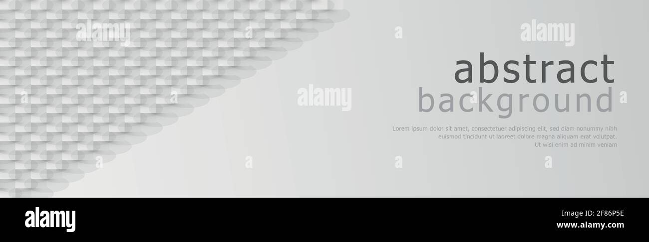 Abstract background white - gray rectangles, place for advertising text ...