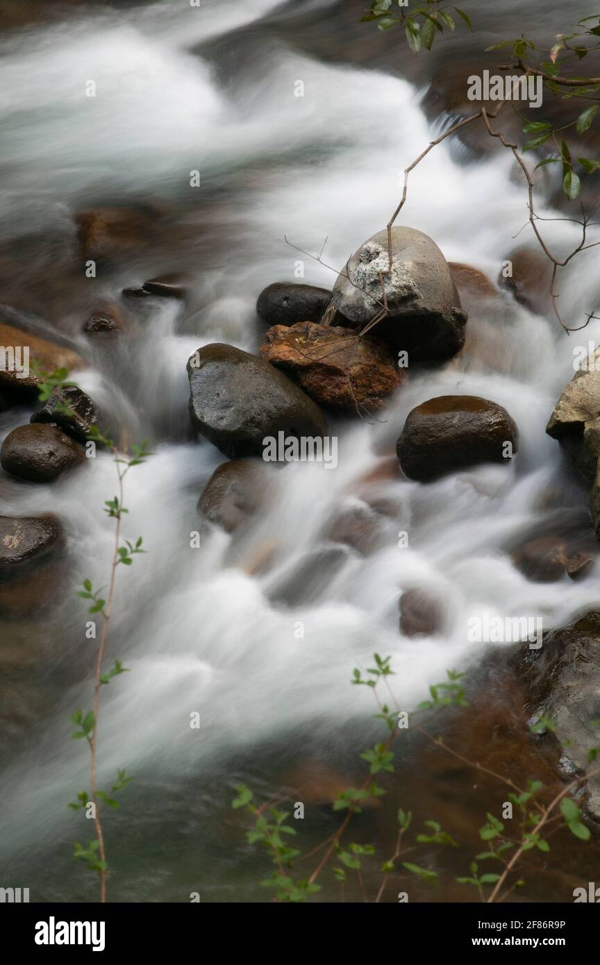 View waterfall among rocks hi-res stock photography and images - Alamy