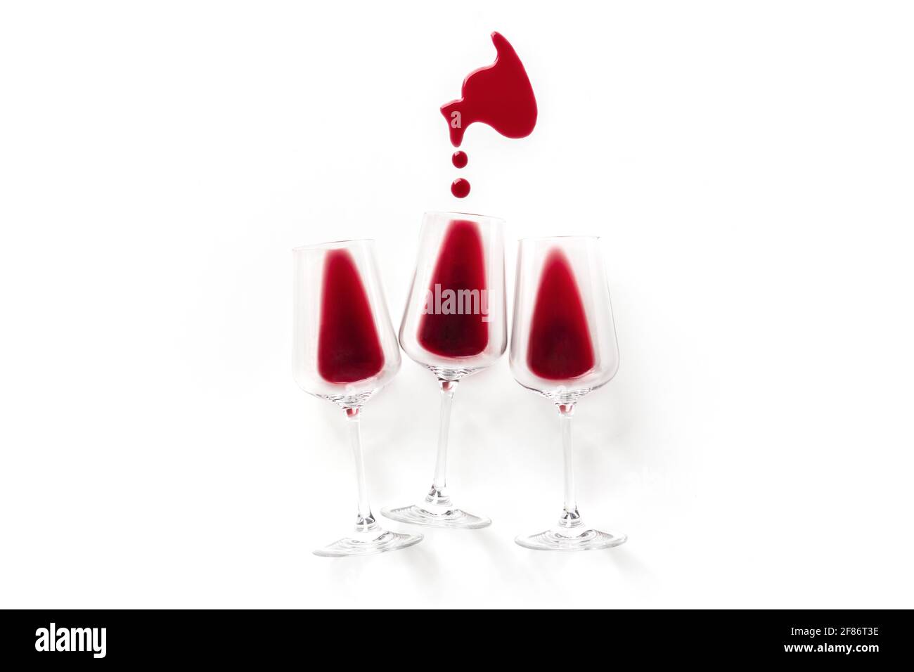 Overhead shot of alcohol spill hi-res stock photography and images - Alamy