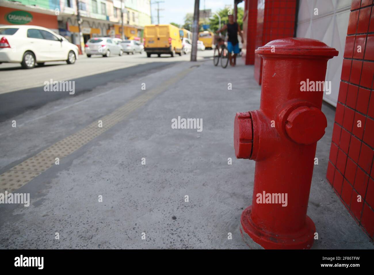salvador, bahia / brazil - secember 2, 2019: Fire hydrant for use by ...