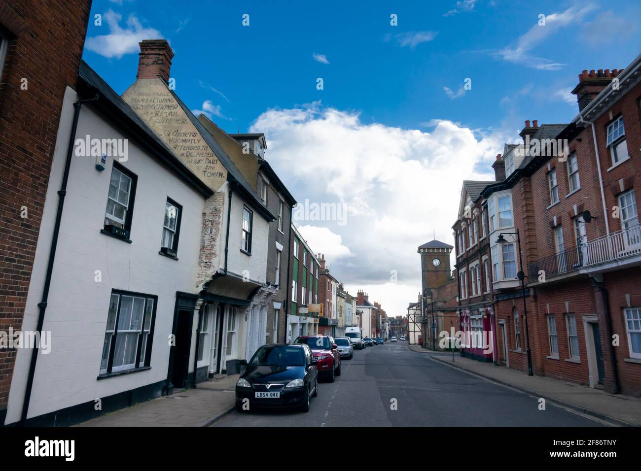 High Street, old Lowestoft Stock Photo - Alamy