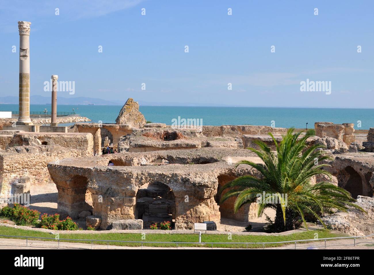 In Tunisia, Carthage was founded in the 9th century BC on the golf of ...