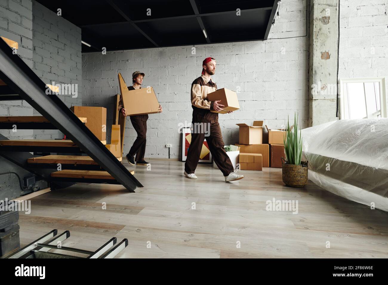 Adult entering room home hi-res stock photography and images - Alamy