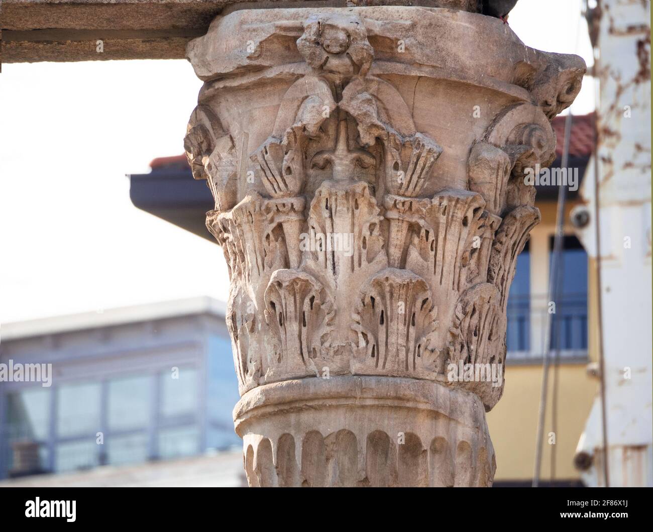 remains of imperial Milan, Roman capital from the 3rd century AD ...