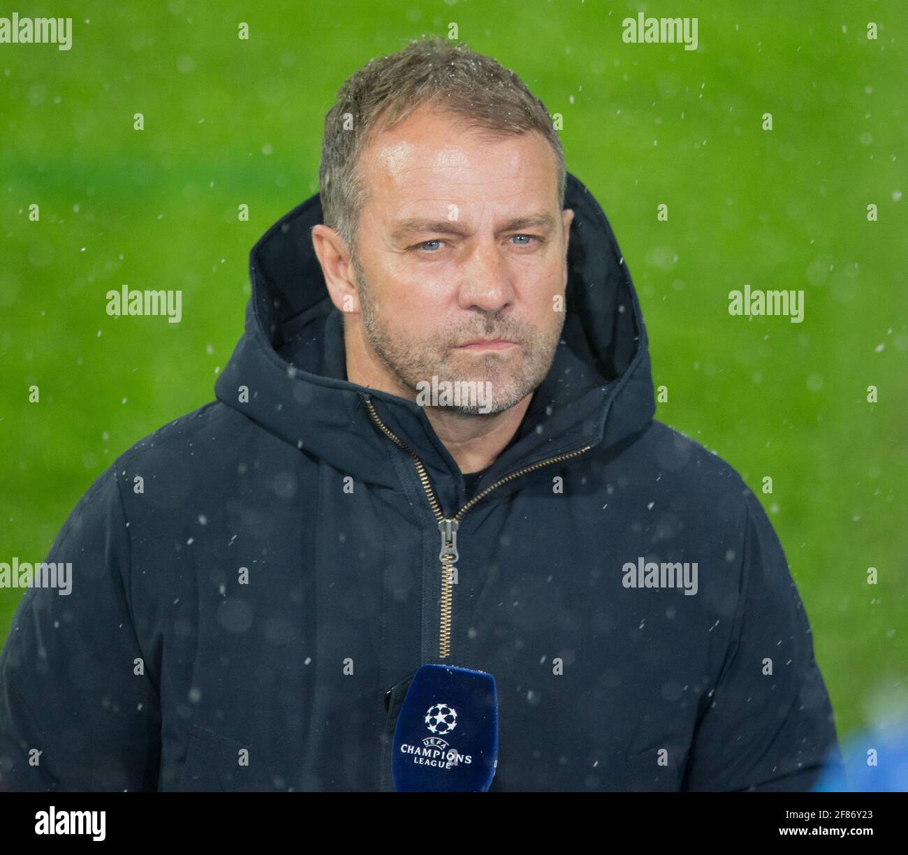 coach Hans-Dieter Hansi Flick (FC Bayern Munich) Soccer UEFA Champions ...