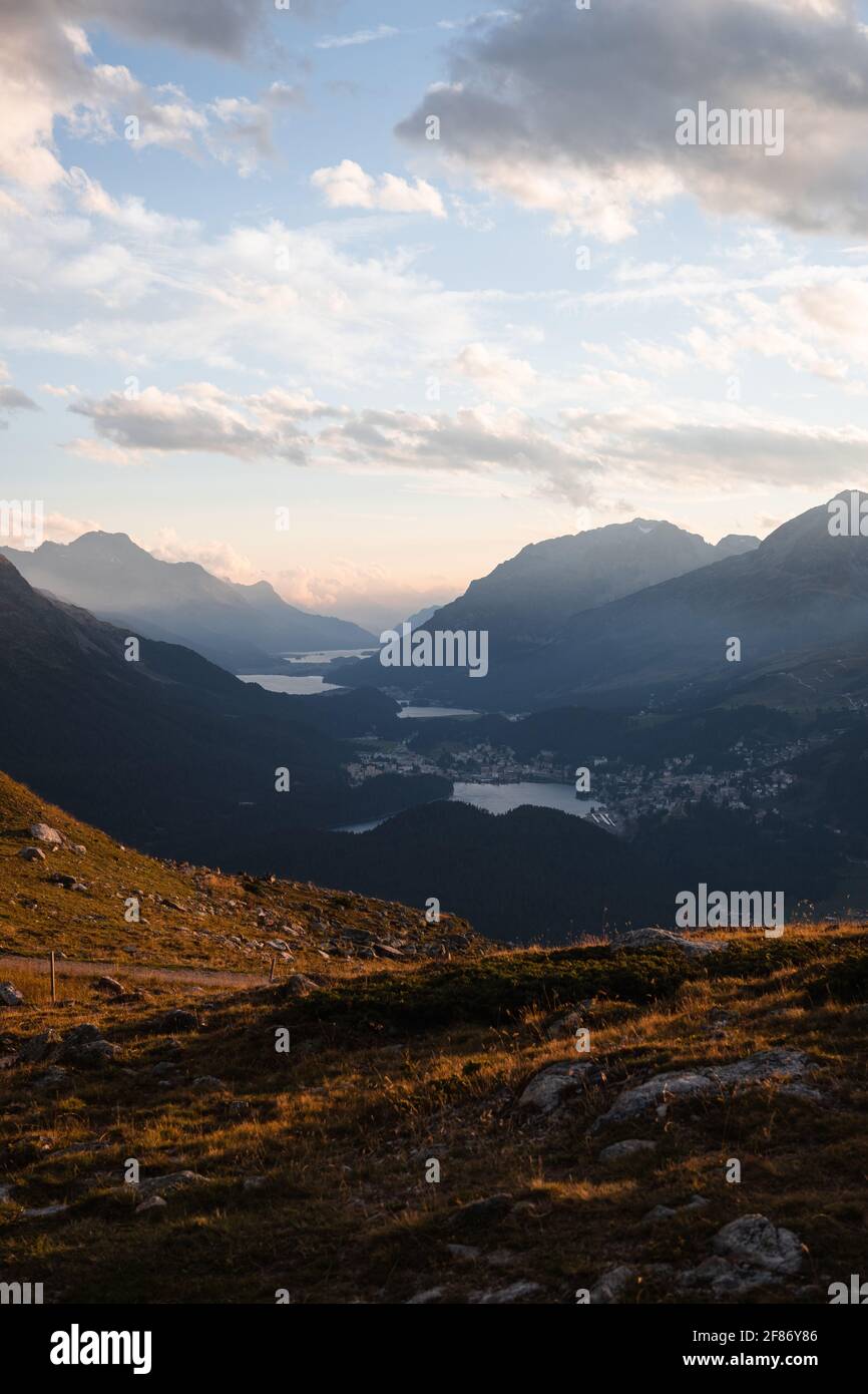 Sankt moritz muottas muragl hi-res stock photography and images - Alamy