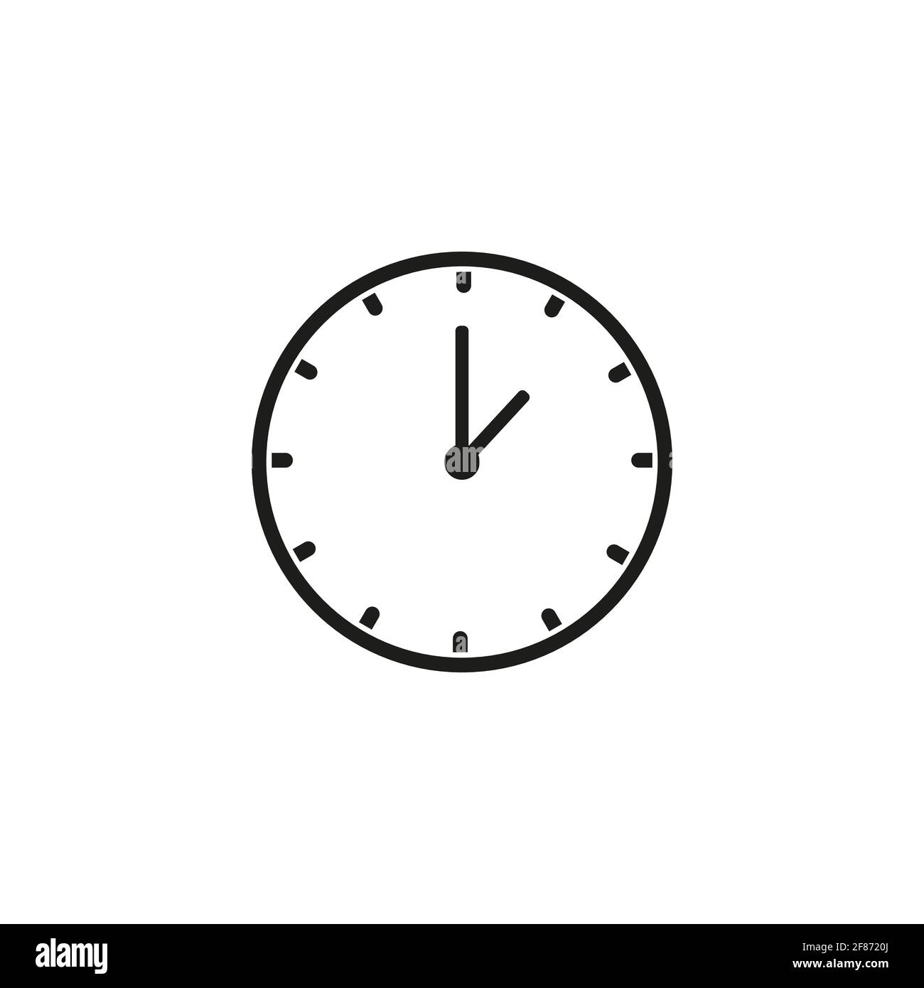 Digital alarmclock Stock Vector Images - Alamy
