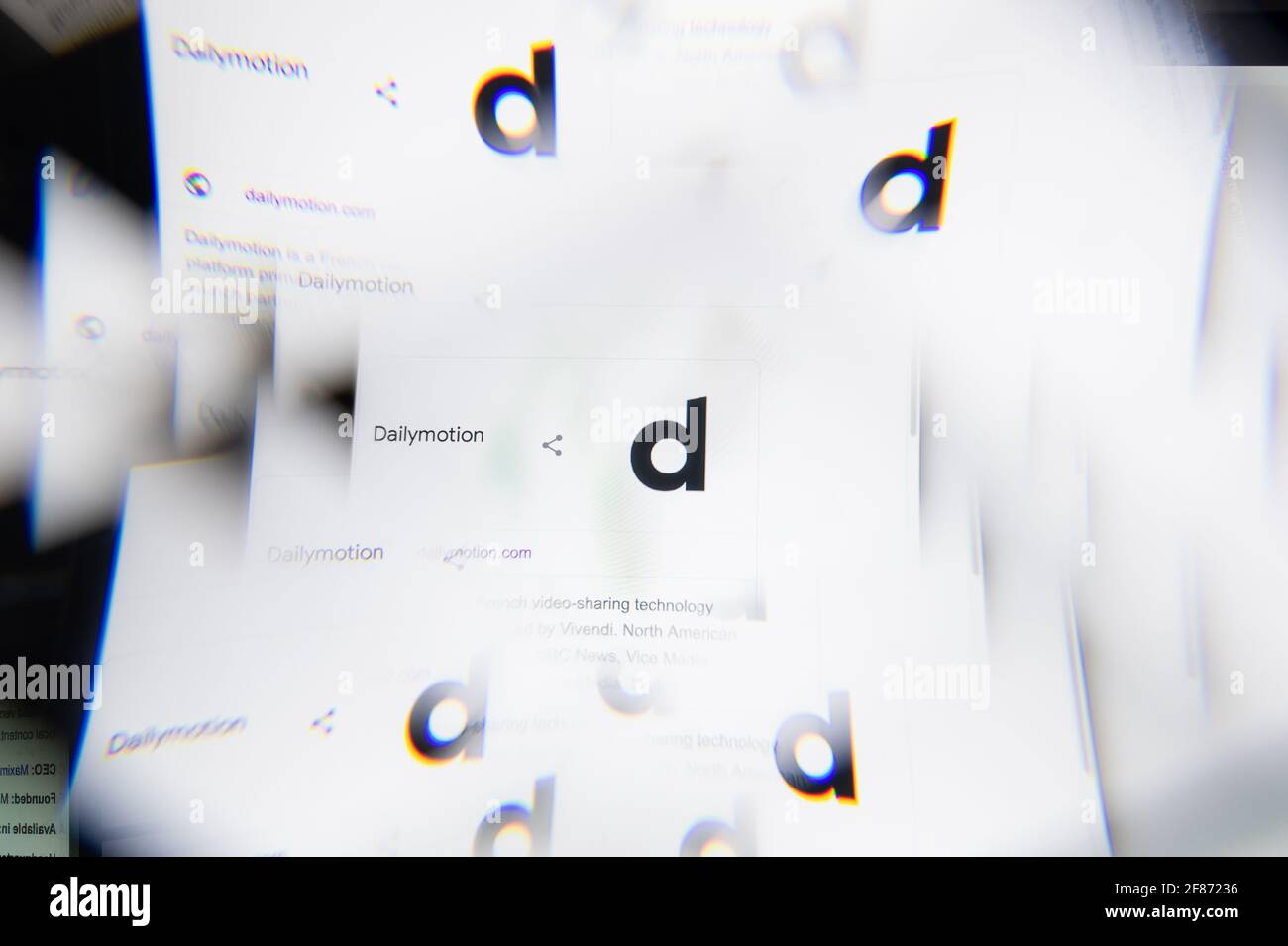 Dailymotion logo hi-res stock photography and images - Alamy