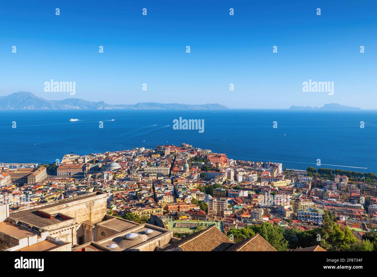 Aerial view naples hi-res stock photography and images - Alamy