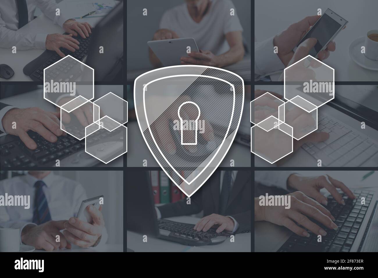 Protection concept illustrated hi-res stock photography and images - Alamy