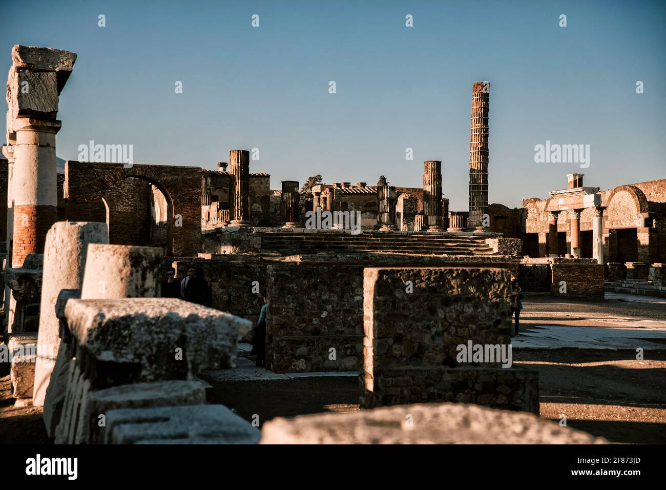 Pompeii foro hi-res stock photography and images - Alamy