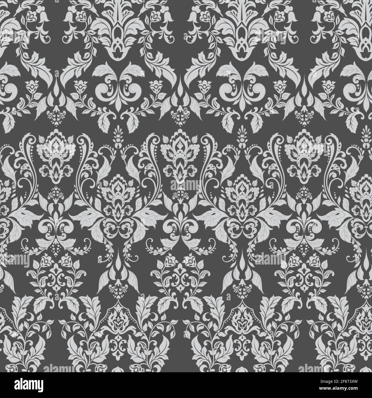 Seamless vintage vector background. Vector floral wallpaper baroque ...