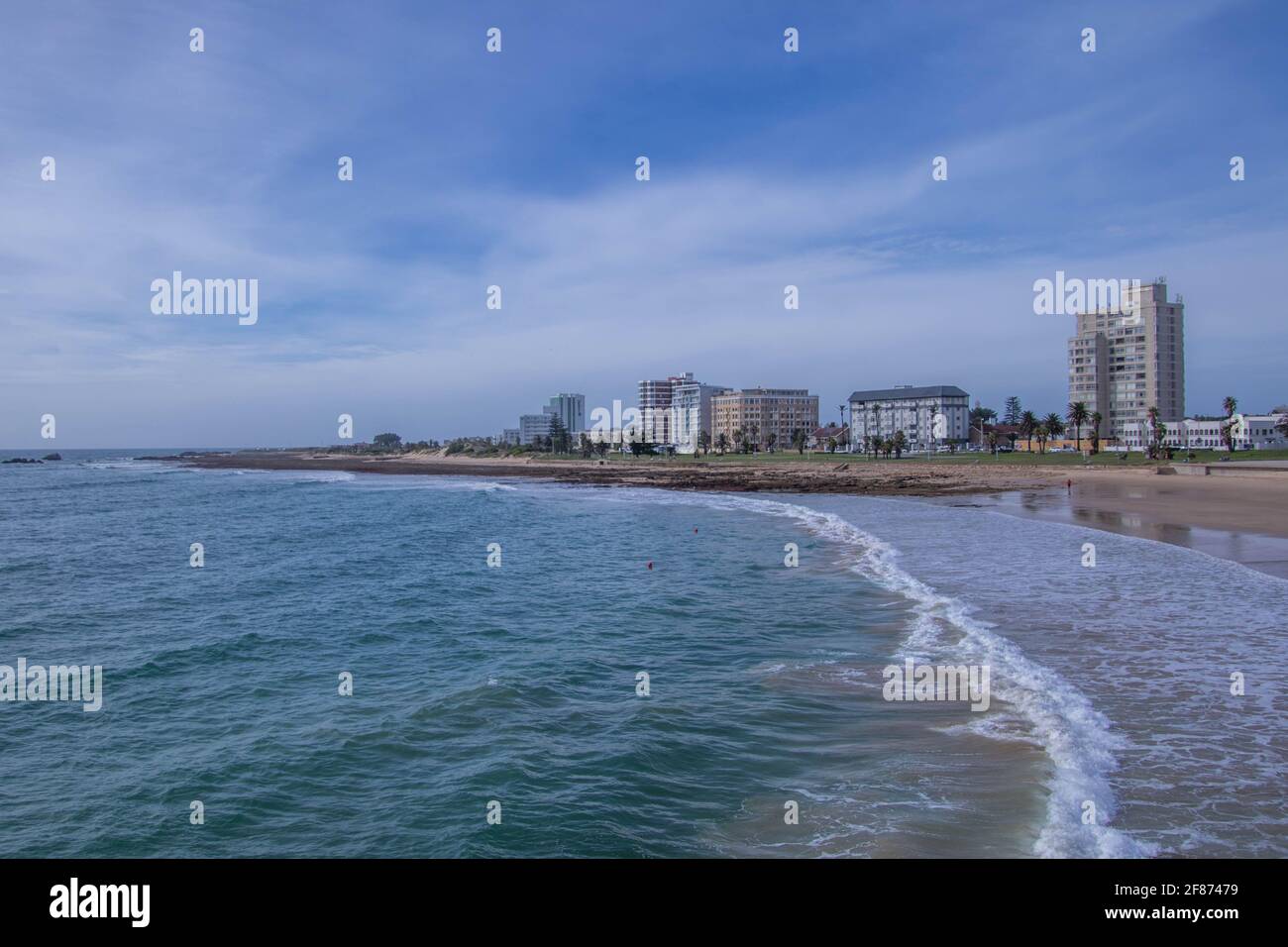 Port Elizabeth, South Africa - images of the city taken from the Pier ...