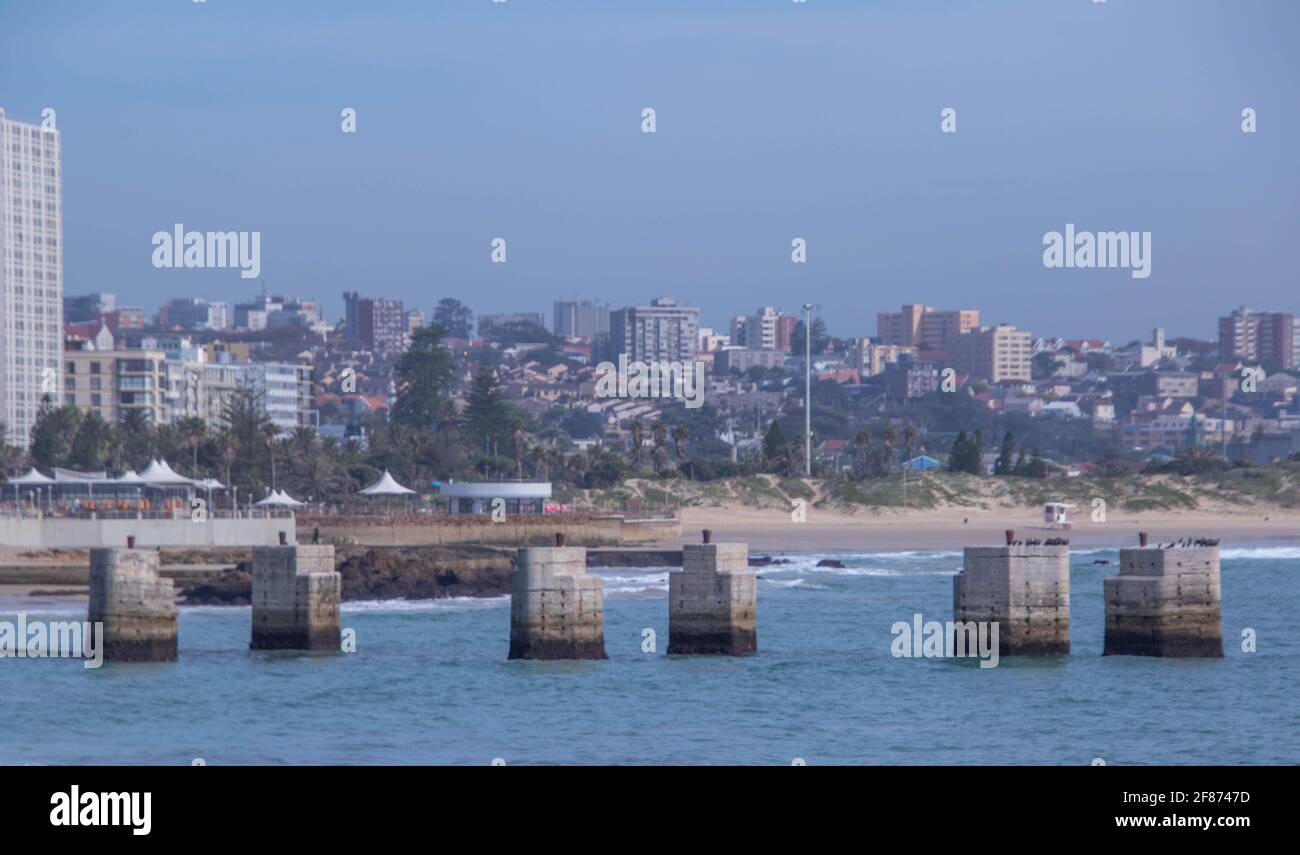 Port Elizabeth, South Africa - images of the city taken from the Pier ...
