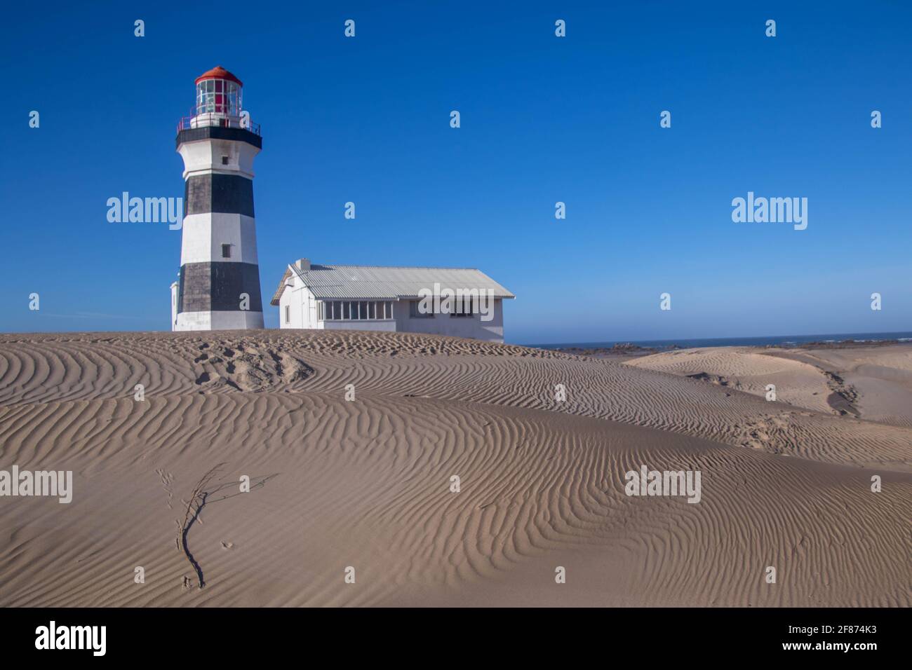 Port Elizabeth, South Africa - the Cape Recife lighthouse on the ...