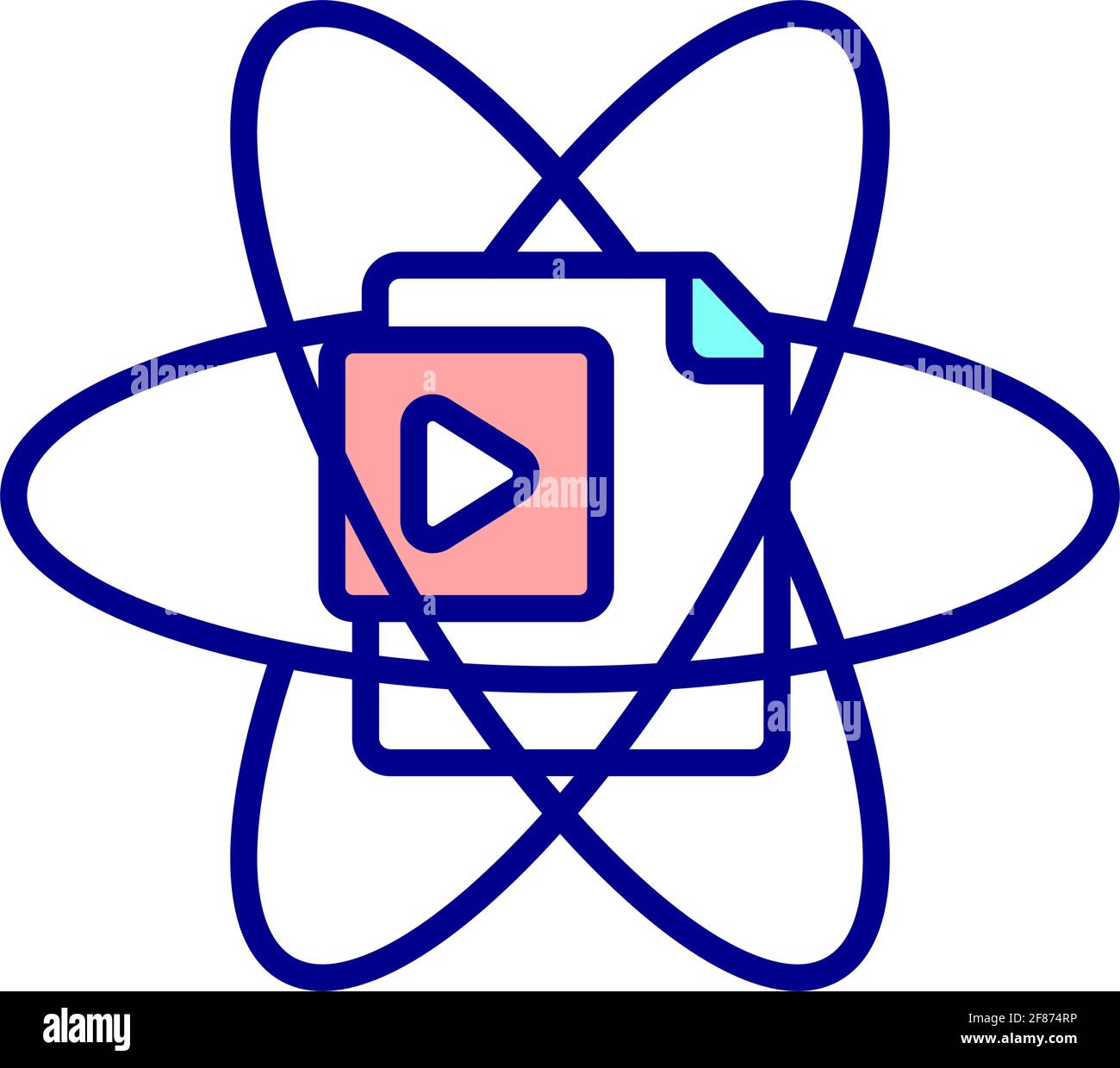 Dynamic website page RGB color icon Stock Vector Image & Art - Alamy