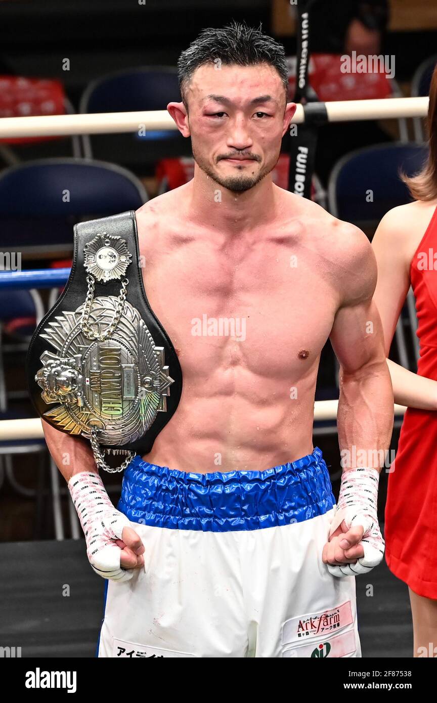 Tokyo, Japan. 8th Apr, 2021. Keita Obara Boxing : Japanese welterweight ...