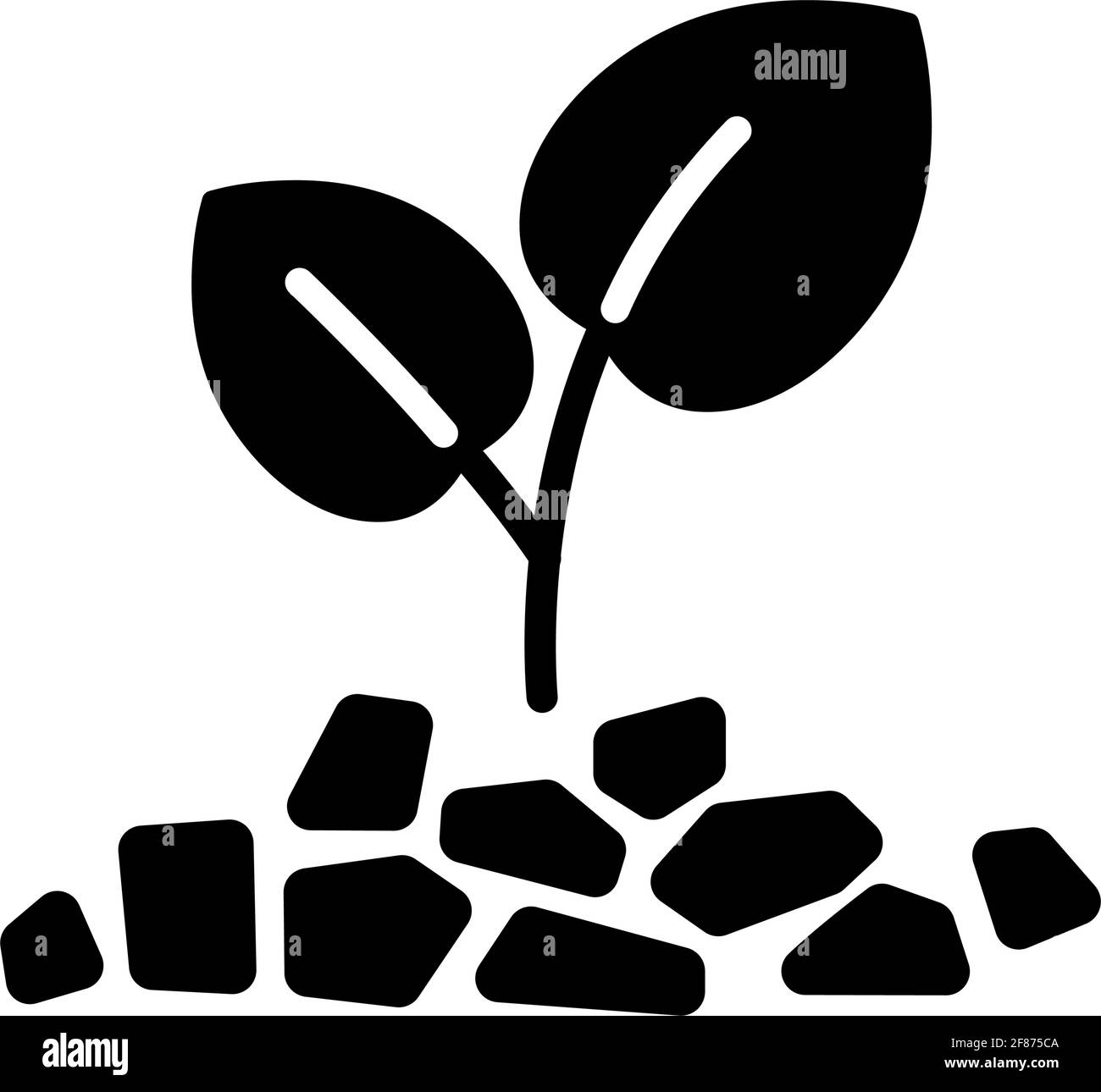 Mulch Stock Vector Images - Alamy