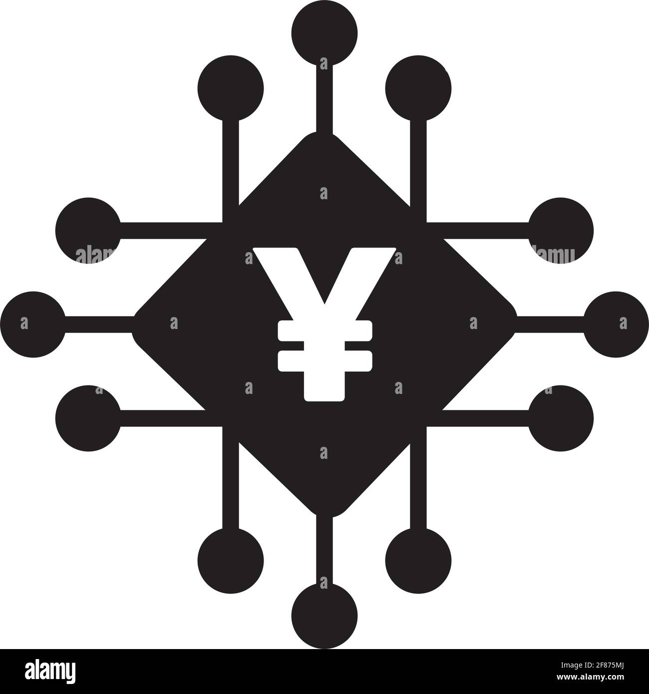 Sign chinese yuan digital Cut Out Stock Images & Pictures - Alamy