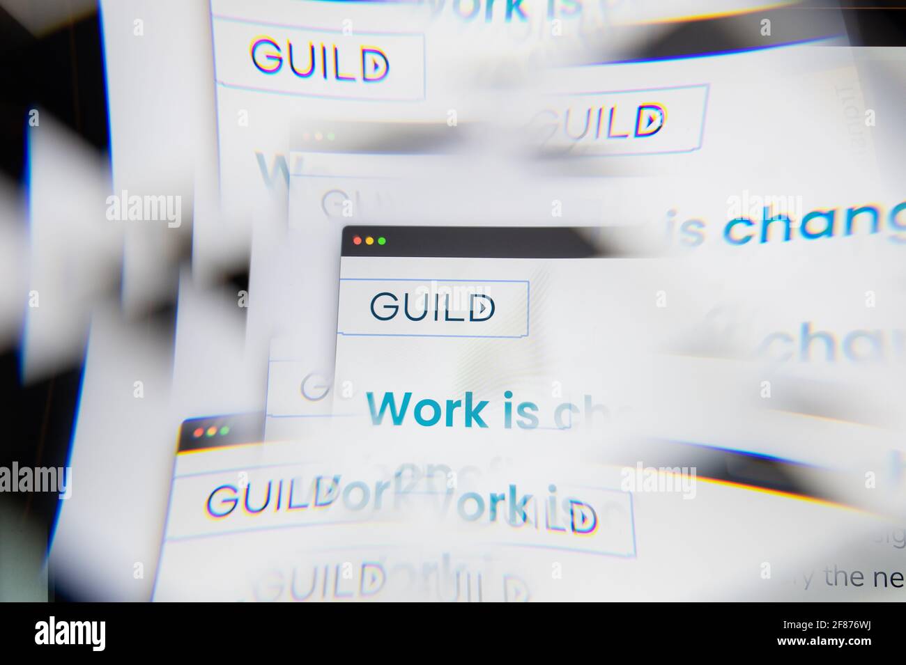 Guild education logo hi-res stock photography and images - Alamy
