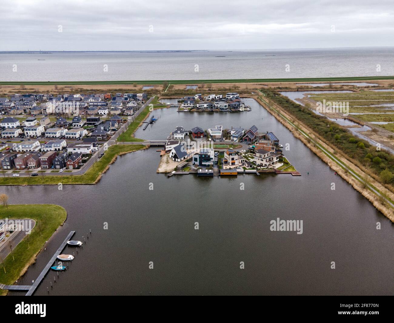 Skyline almere hi-res stock photography and images - Alamy