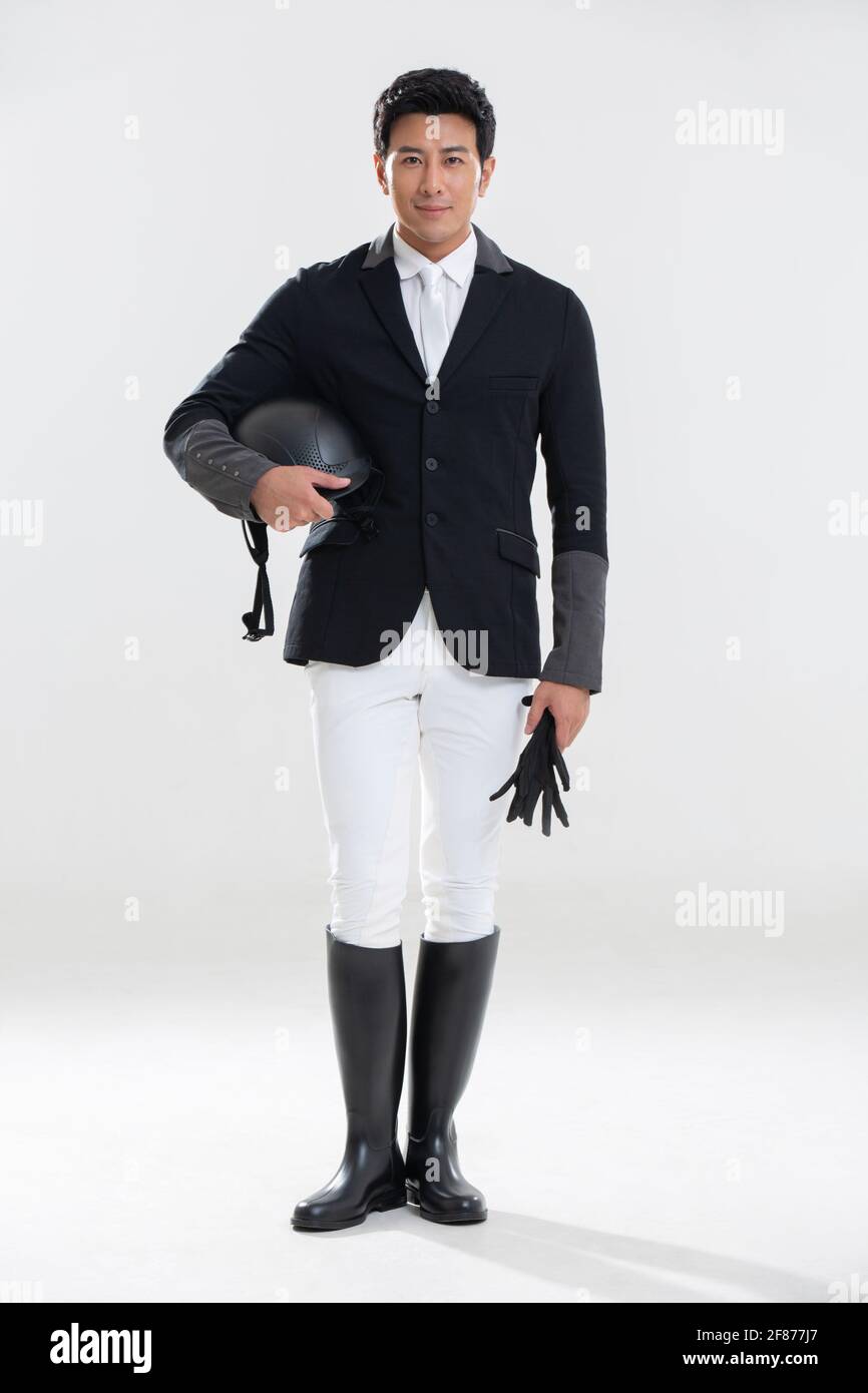Equestrian men outfit hi-res stock photography and images - Alamy