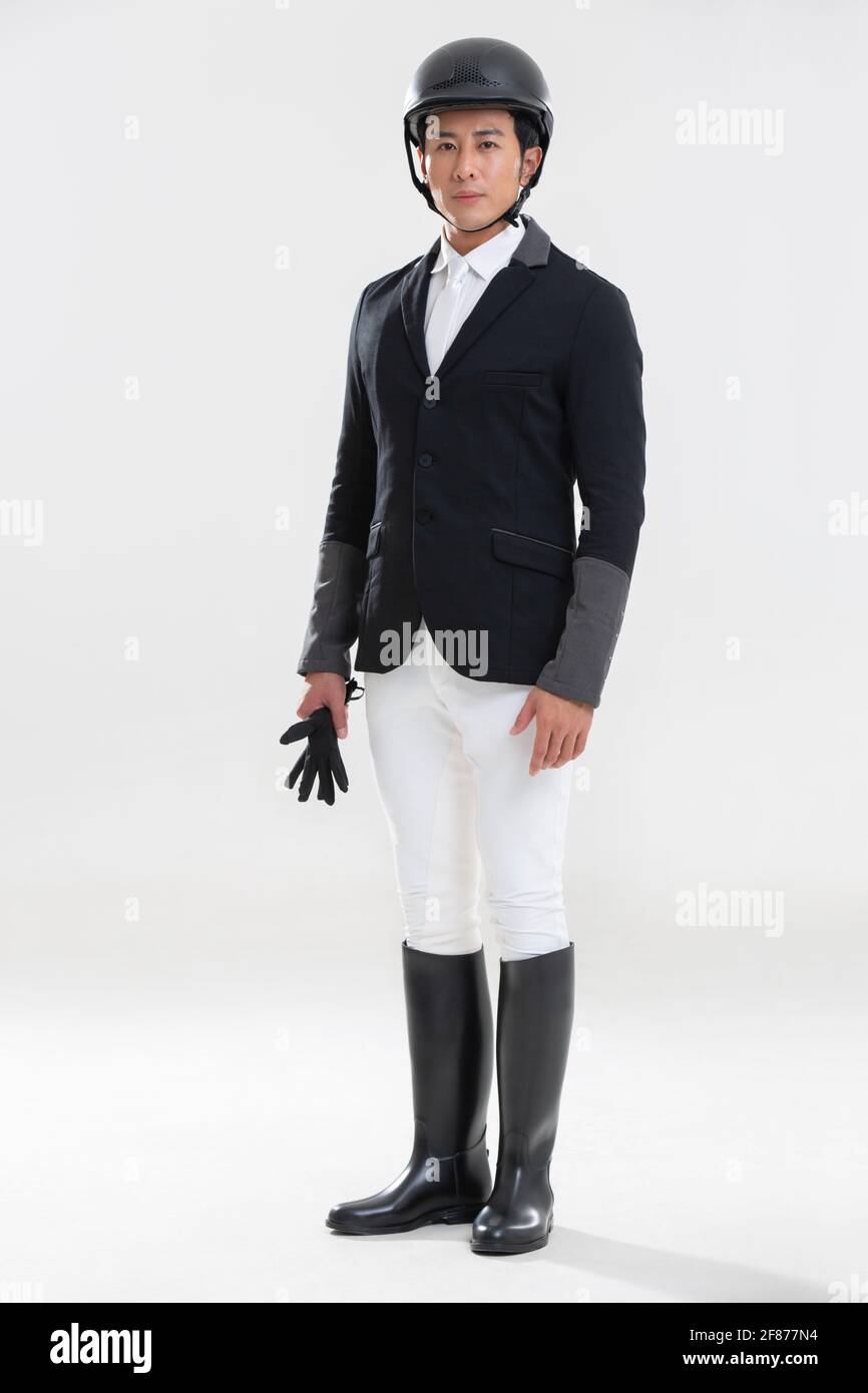 Equestrian men outfit hi-res stock photography and images - Alamy