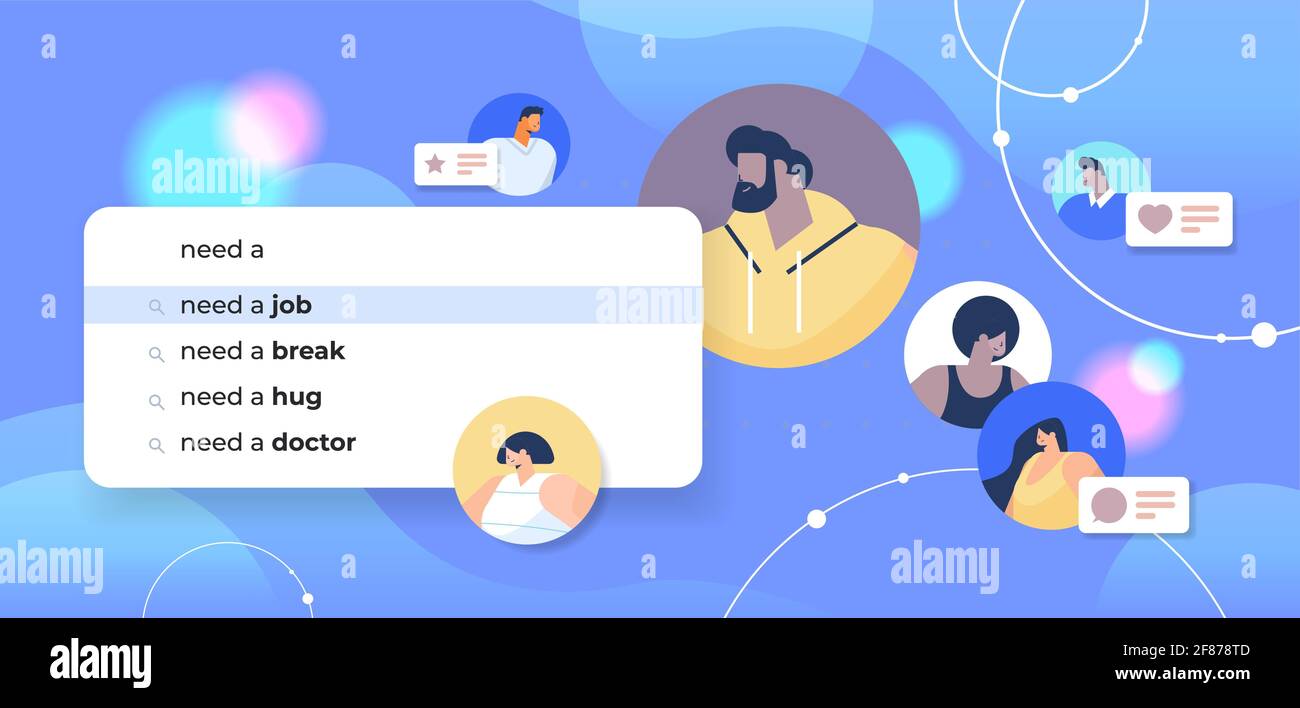 mix race people profiles choosing need a job in search bar on virtual ...