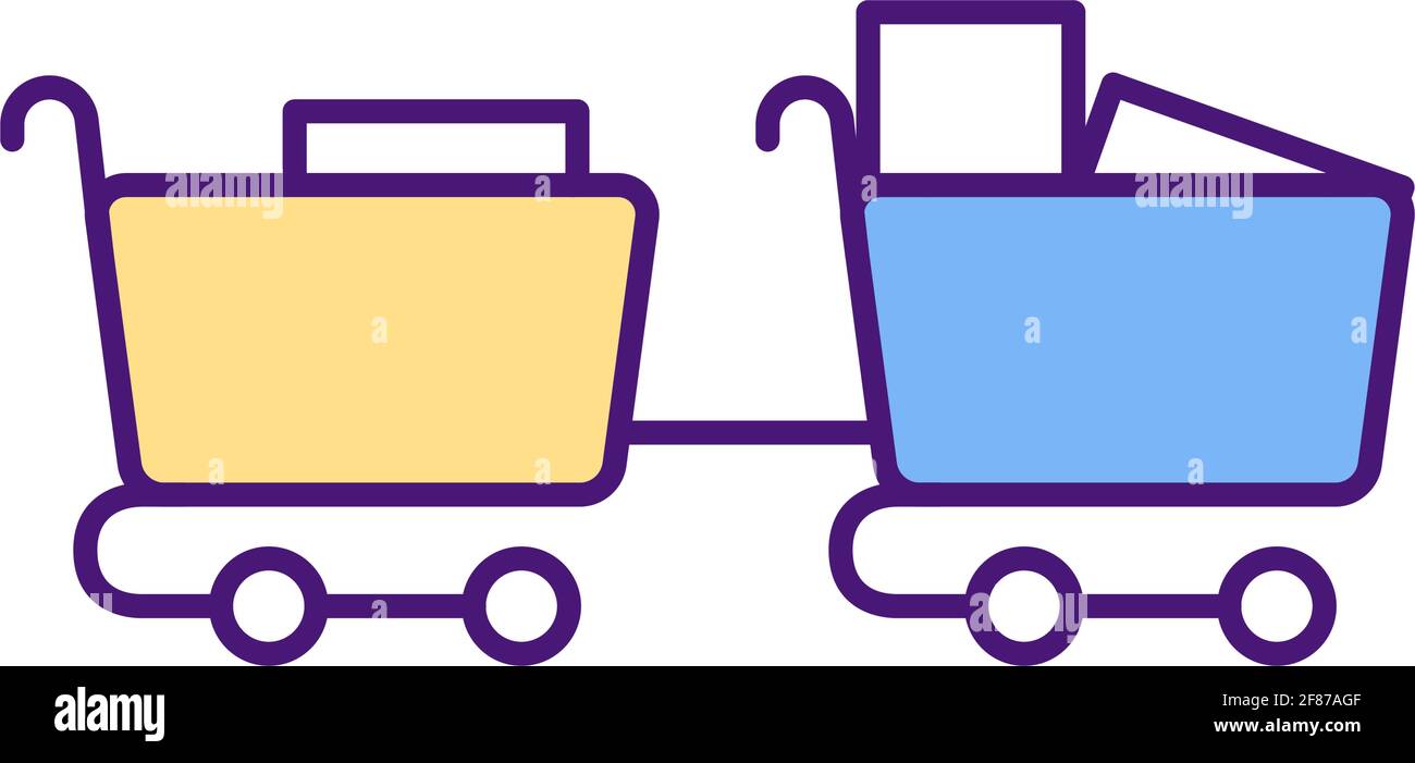 Buying wholesale merchandise RGB color icon Stock Vector Image & Art ...