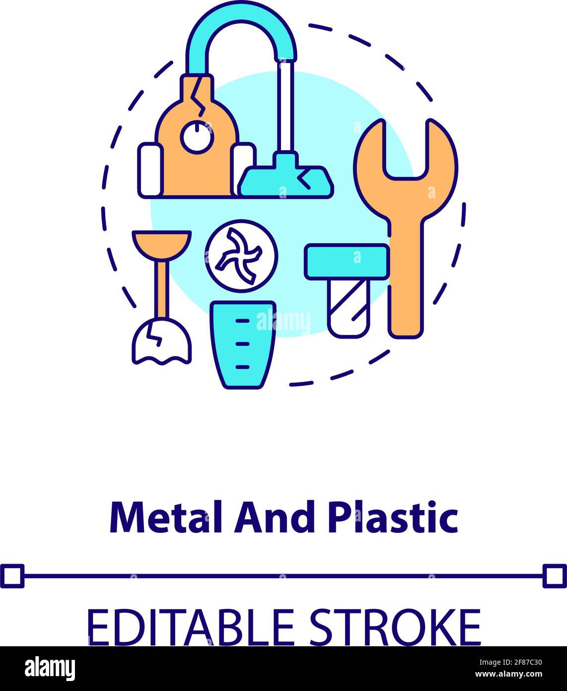 Plastic machinery Stock Vector Images - Alamy