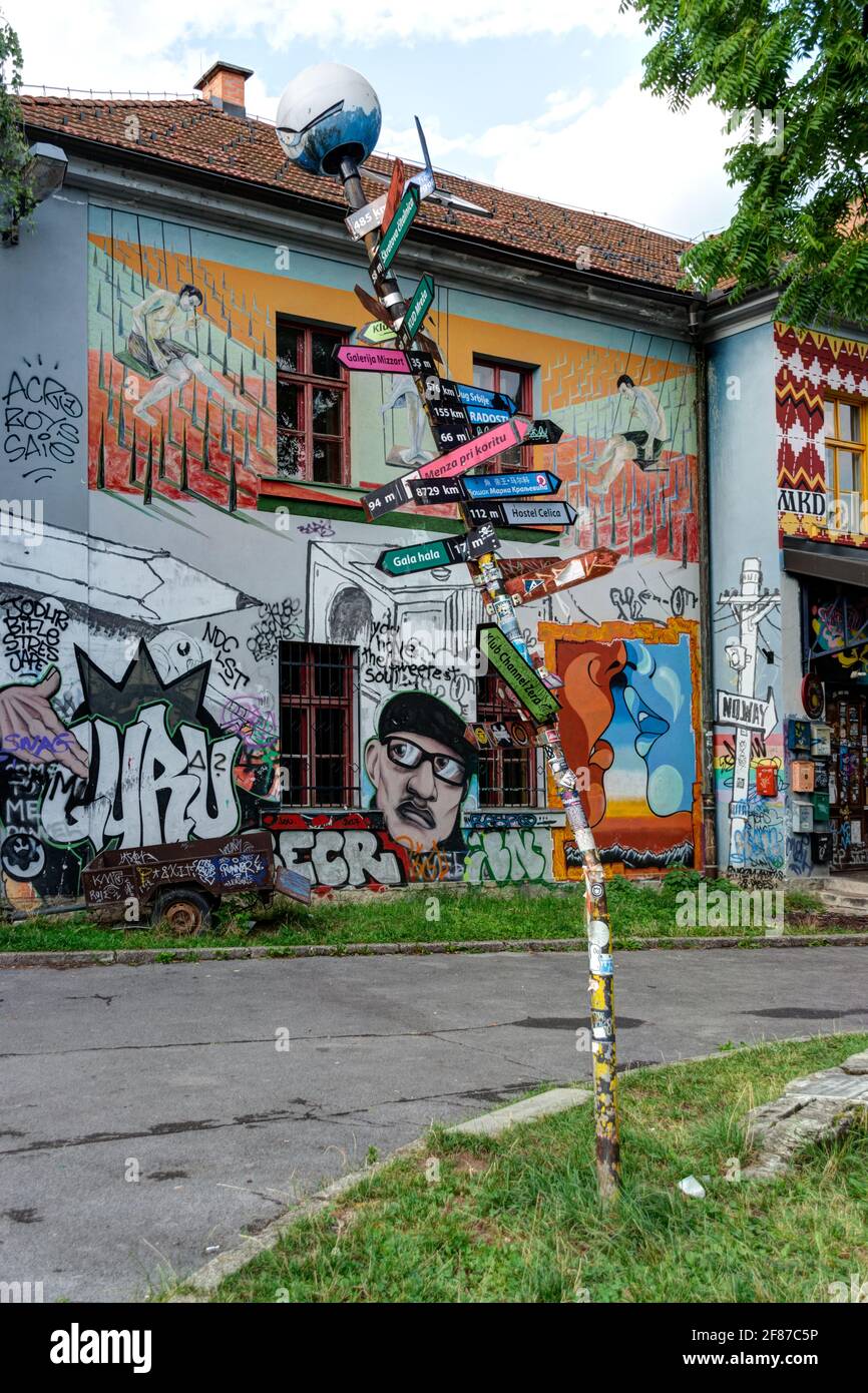 Metelkova art hi-res stock photography and images - Alamy