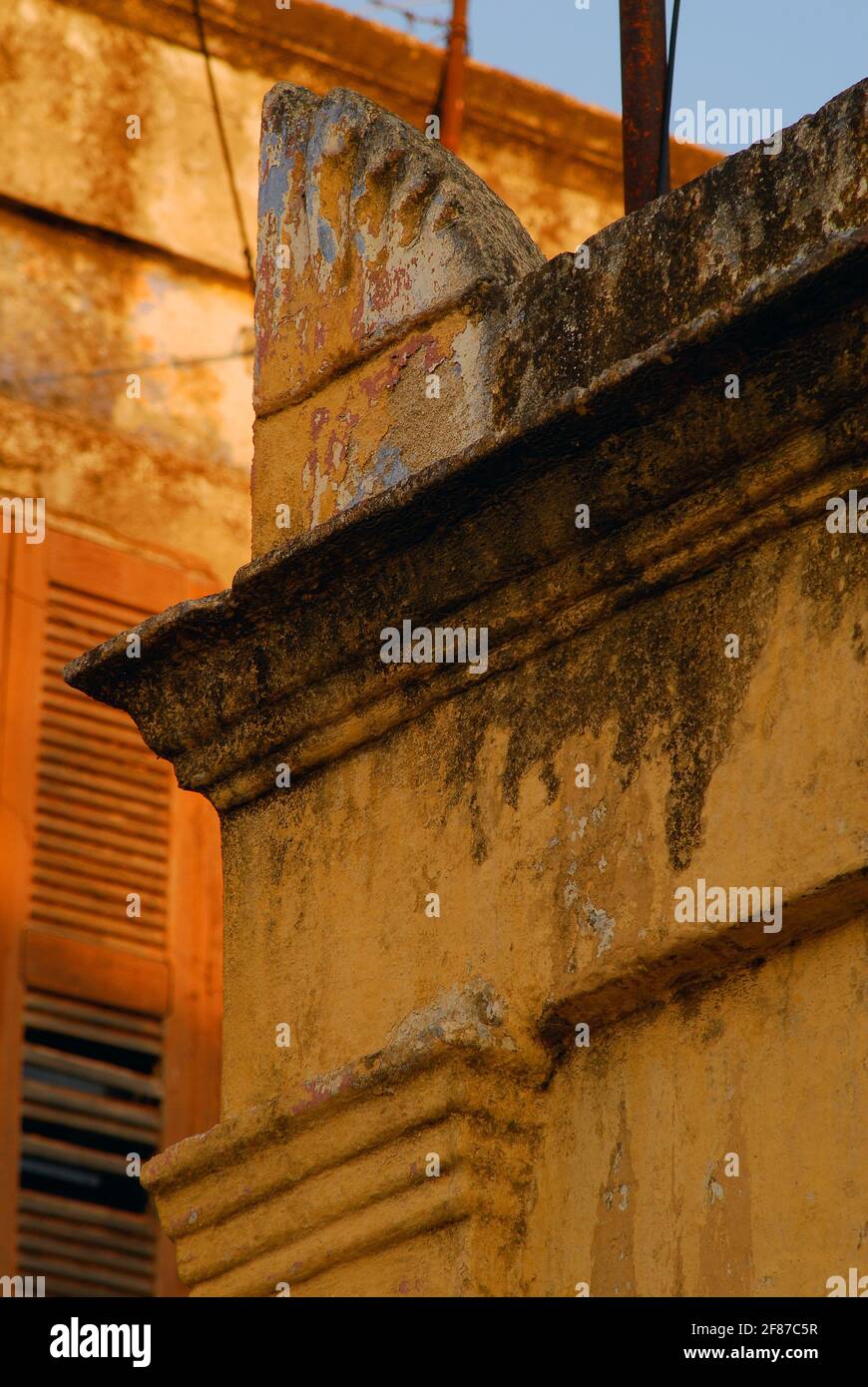 Greece, Rhodes island Paradeisi village traditional architecture Stock ...