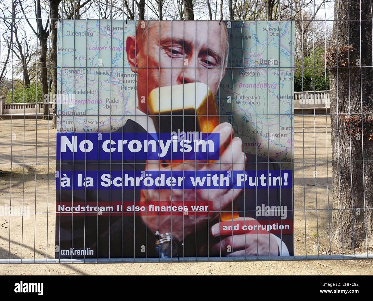 Democracy camp for Alexej Nawalny, Berlin, Germany Stock Photo - Alamy