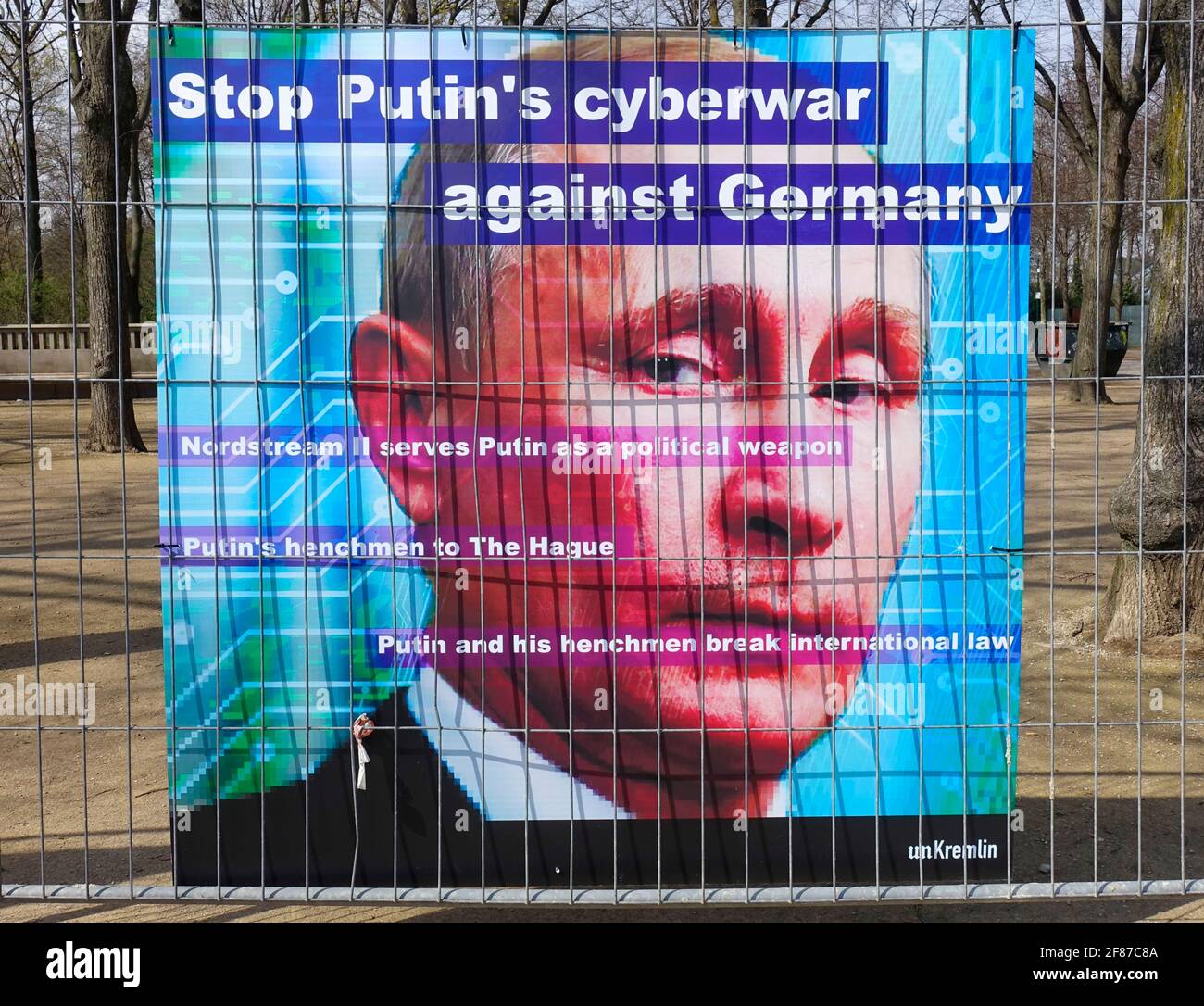 Democracy camp for Alexej Nawalny, Berlin, Germany Stock Photo - Alamy