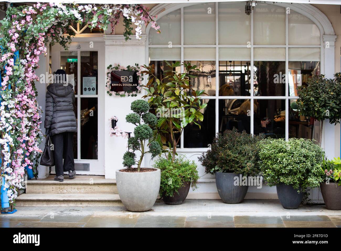 EDITORIAL USE ONLY General views of Motcomb Street as the neighbourhood ...