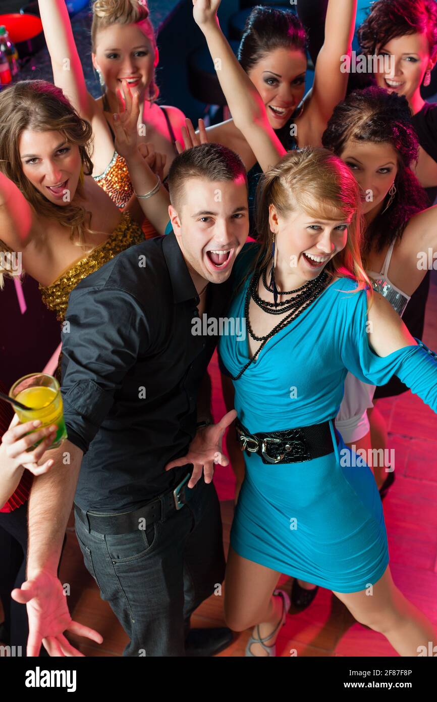 People Having Fun In A Club