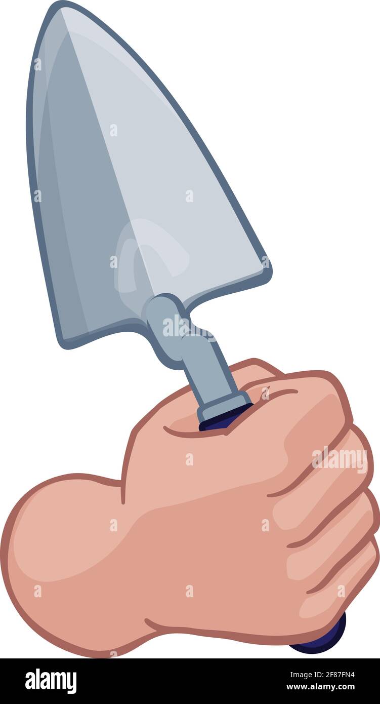 Bricklayer Builder Hand Fist Holding Trowel Stock Vector Image & Art ... Bricklayer Builder Hand Fist Holding Trowel Stock Vector Image & Art ...