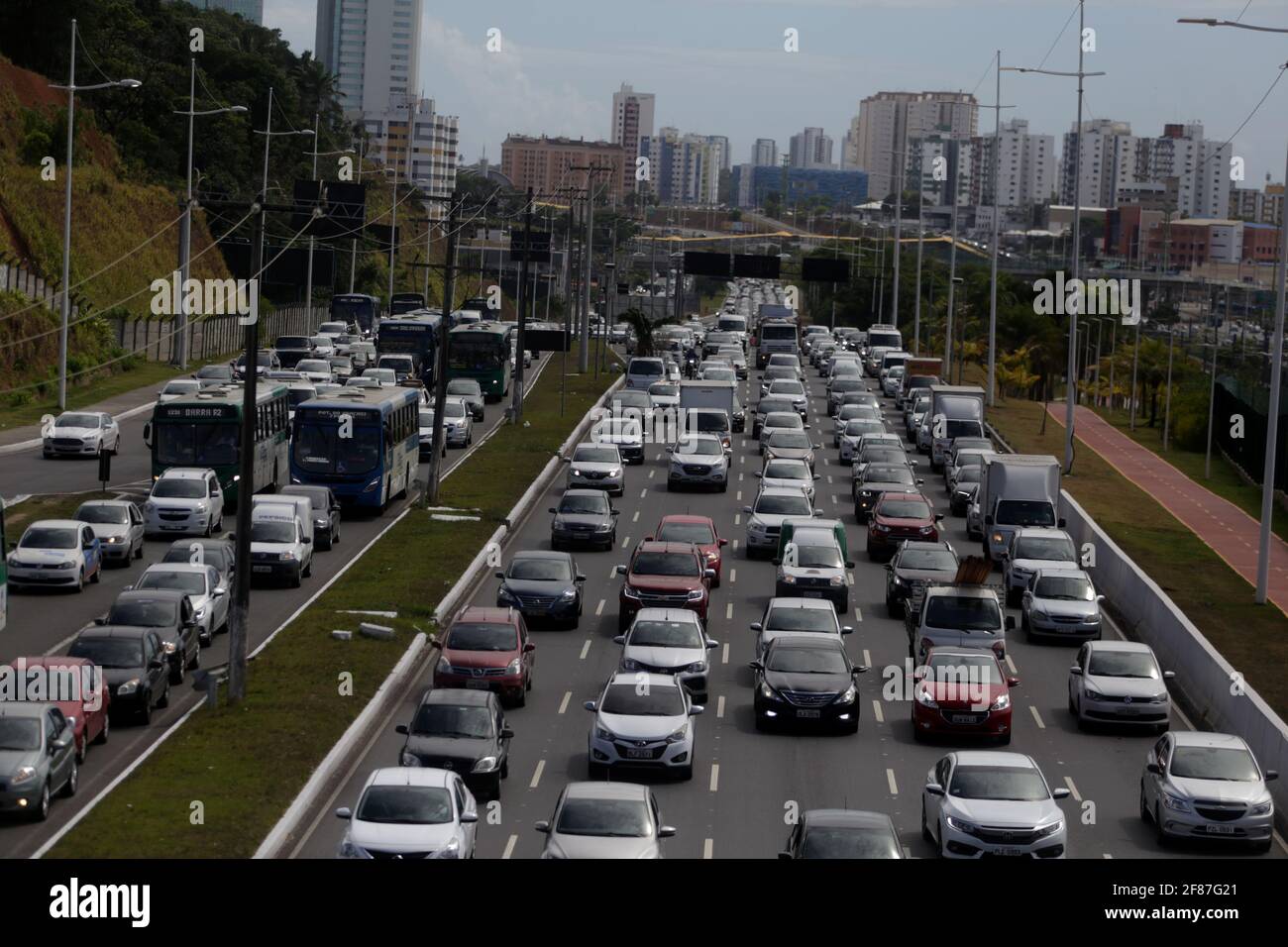 Brazil truck traffic jam hi-res stock photography and images - Alamy