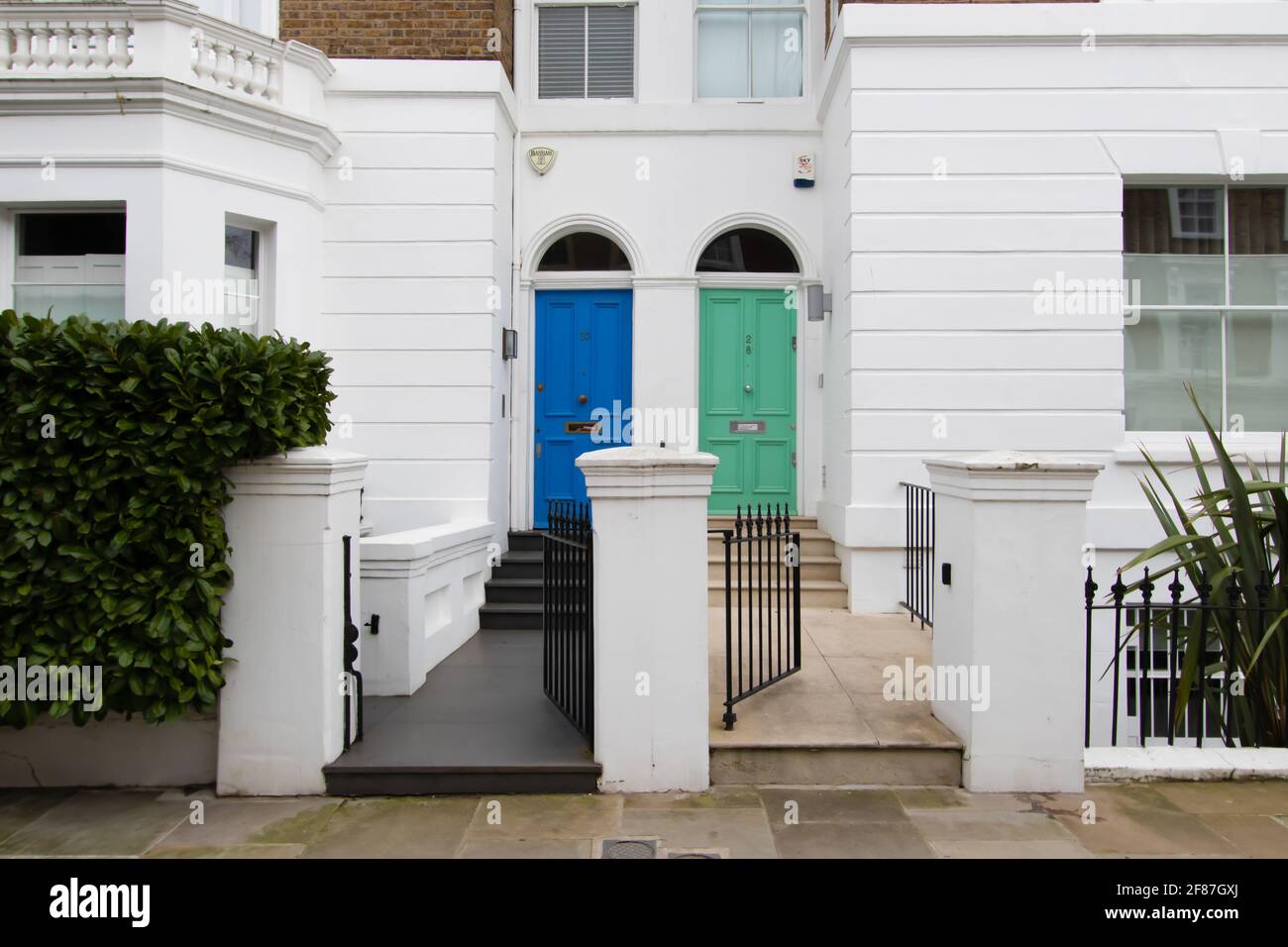 Portland Road, Notting Hill, London, England, United Kingdom - March 05 ...
