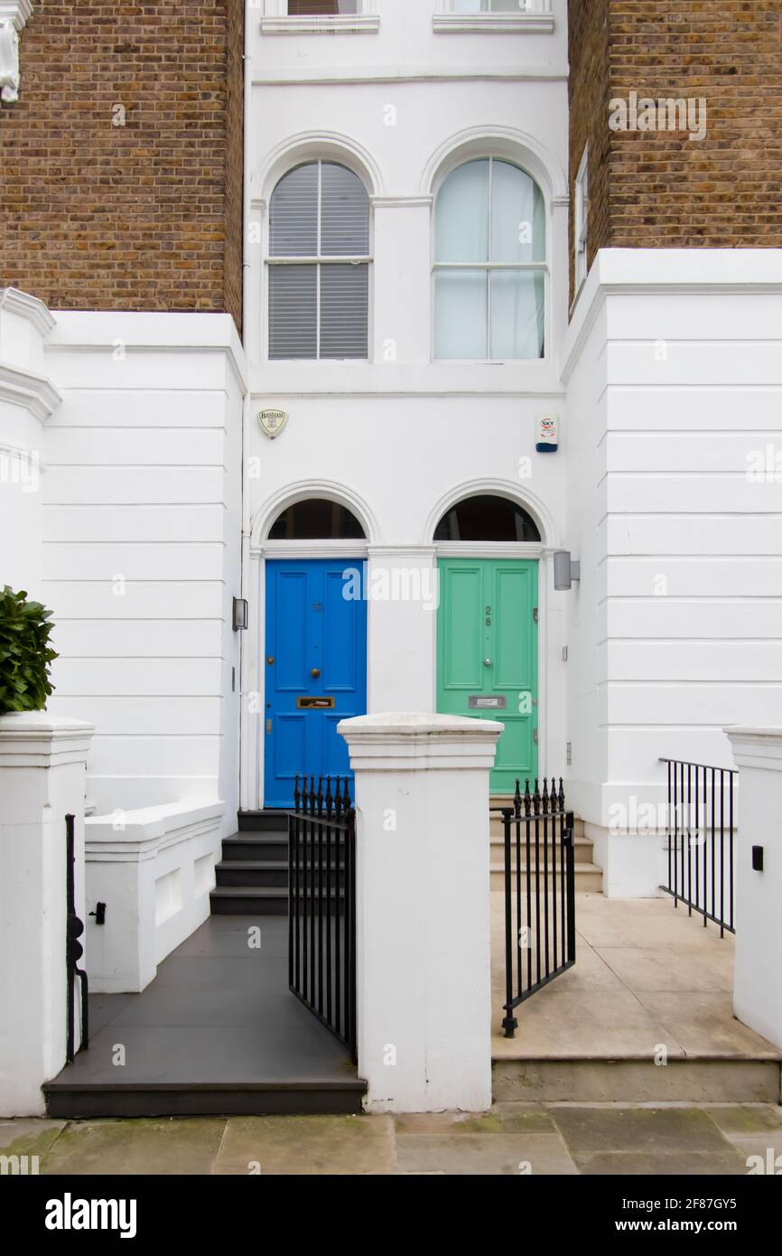 Portland Road, Notting Hill, London, England, United Kingdom - March 05 ...